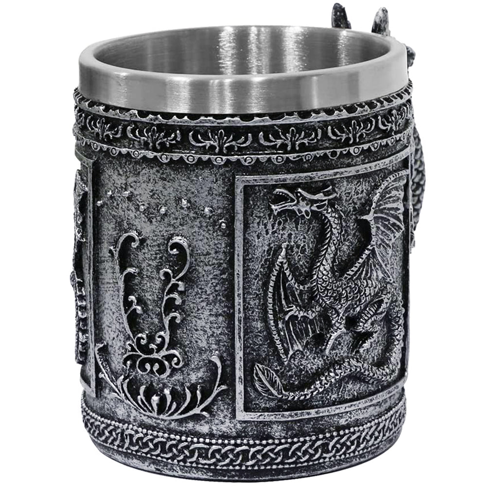 Medeltida Drake Bägare & Dragon Cult